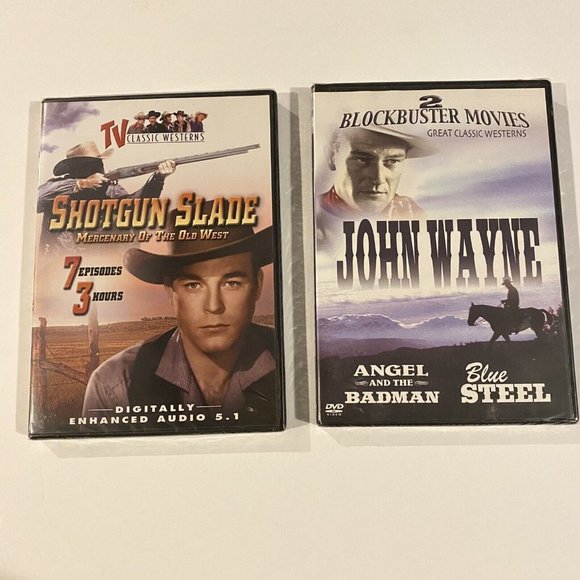 Media | Shotgun Slade Vol 2 Dvd And John Wayne Angel And The Badman ...